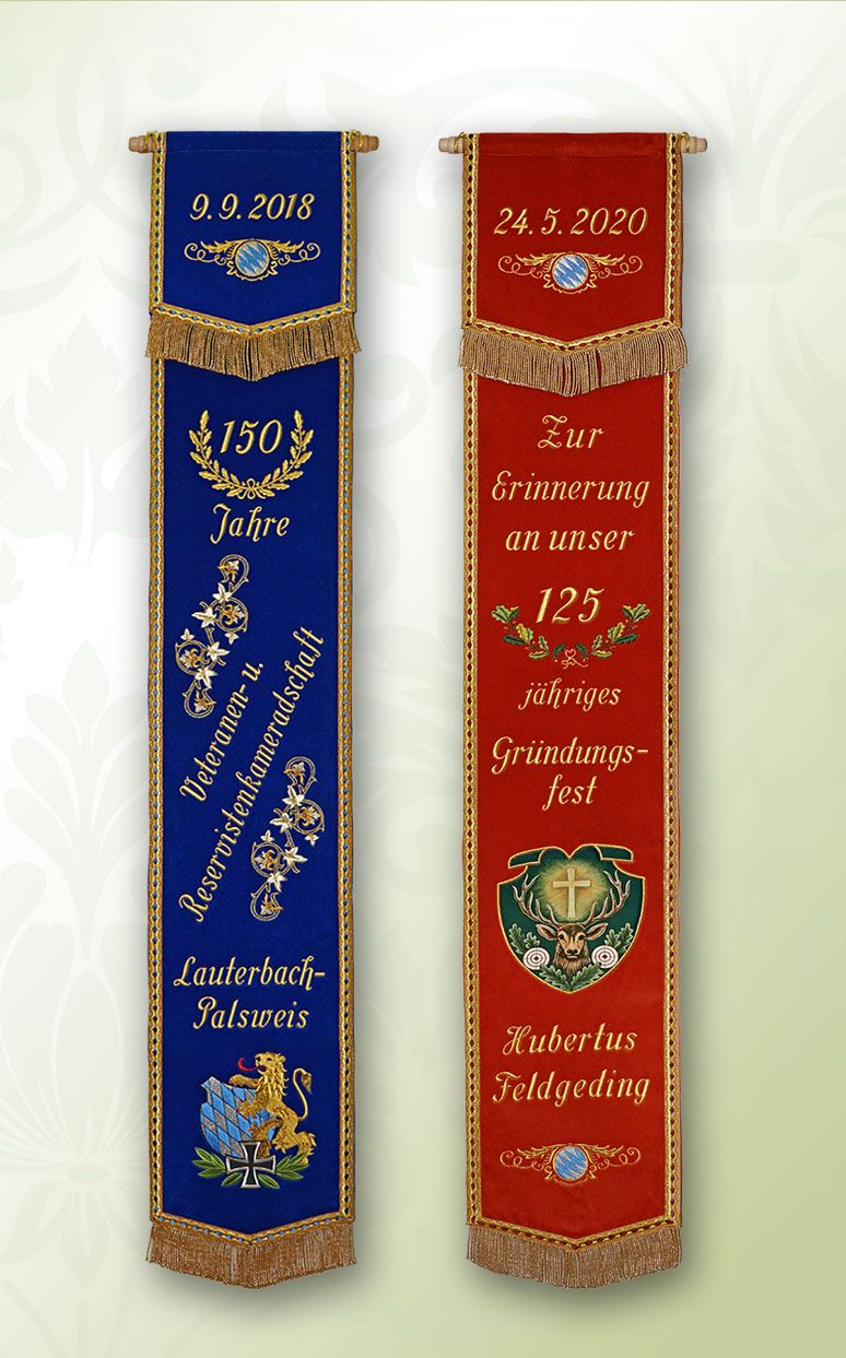 Fahnenbänder