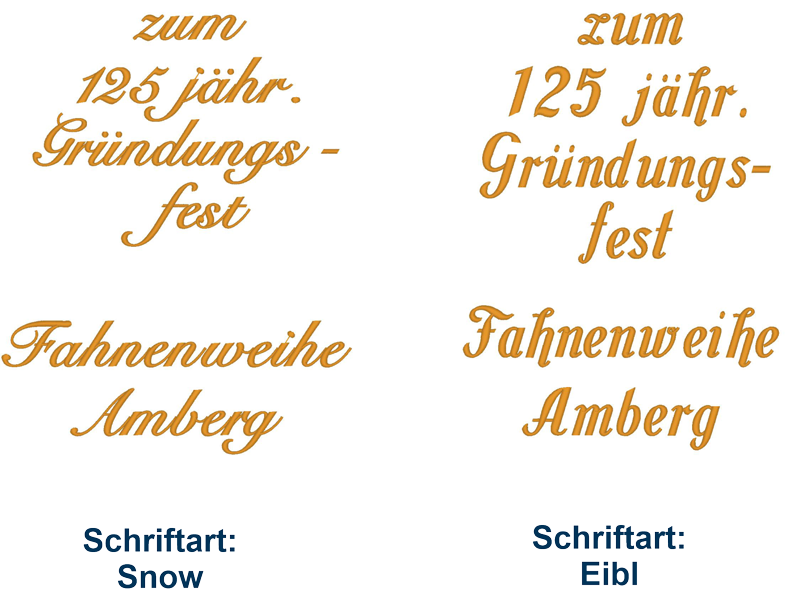 Fahnenbänder
