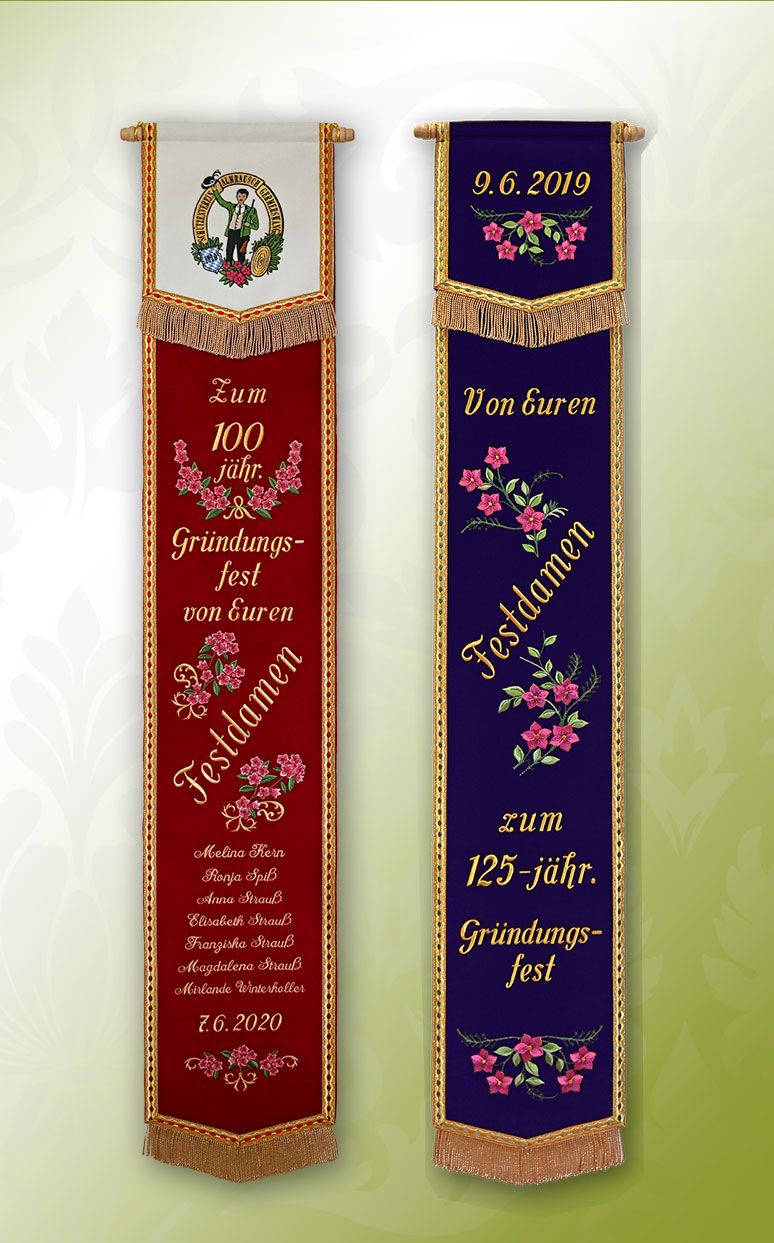 Fahnenbänder